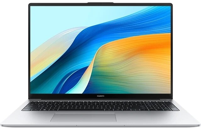 Ноутбук Huawei MateBook D 16 MCLG-X MitchellG-W5651 Core i5 13420H 16Gb SSD512Gb Intel UHD Graphics 16" IPS (1920x1200) без ОС silver WiFi BT Cam (53014MTX)