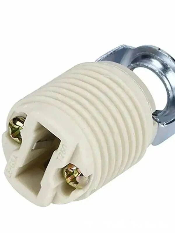 Патрон для лампы, Цоколь: G9, 220 Вт, Галогенная, Люминесцентная (энергосберегающая), 2 шт.