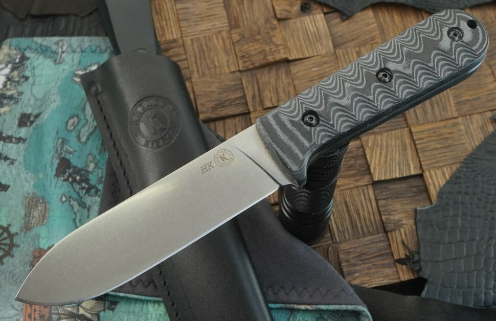 Культовый нож Кизляр Кефарт, сталь AUS-8, рукоять микарта