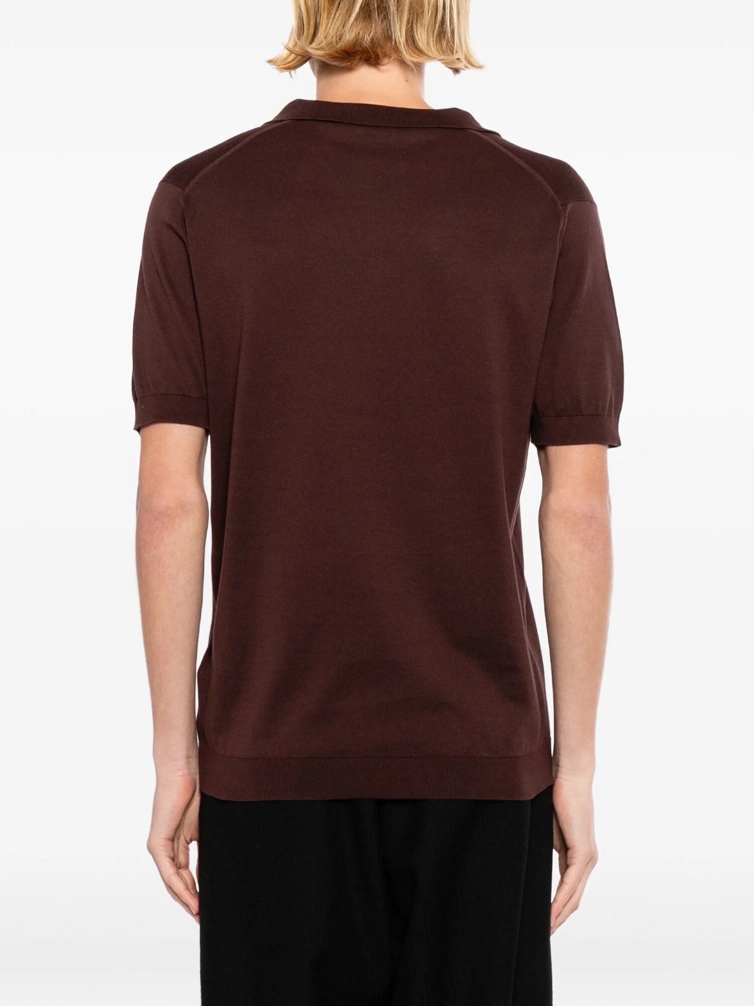 Рубашка John Smedley Noah, размер 48, brown — фото 1