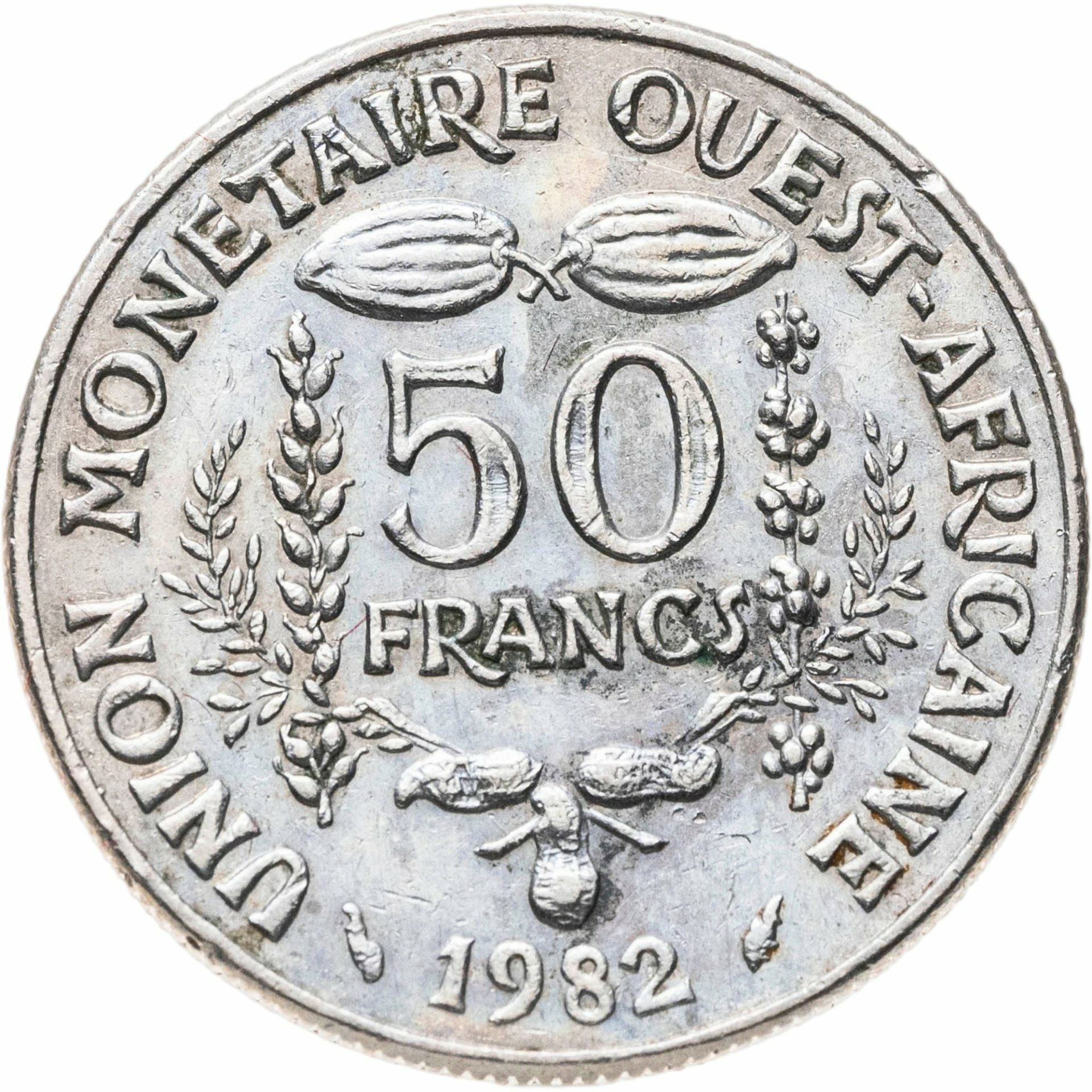 Западная Африка (BCEAO) 50 франков (francs) 1982