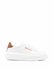 Кроссовки LOVE MOSCHINO Contrast panel sneakers, размер 37, бежевый/белый