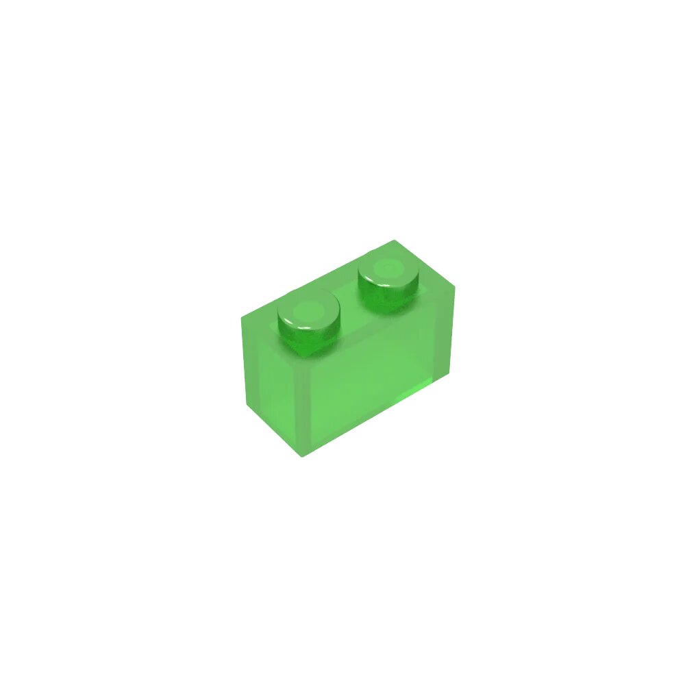 Gobricks 3065 набор из 10 деталей Зеленый, 140