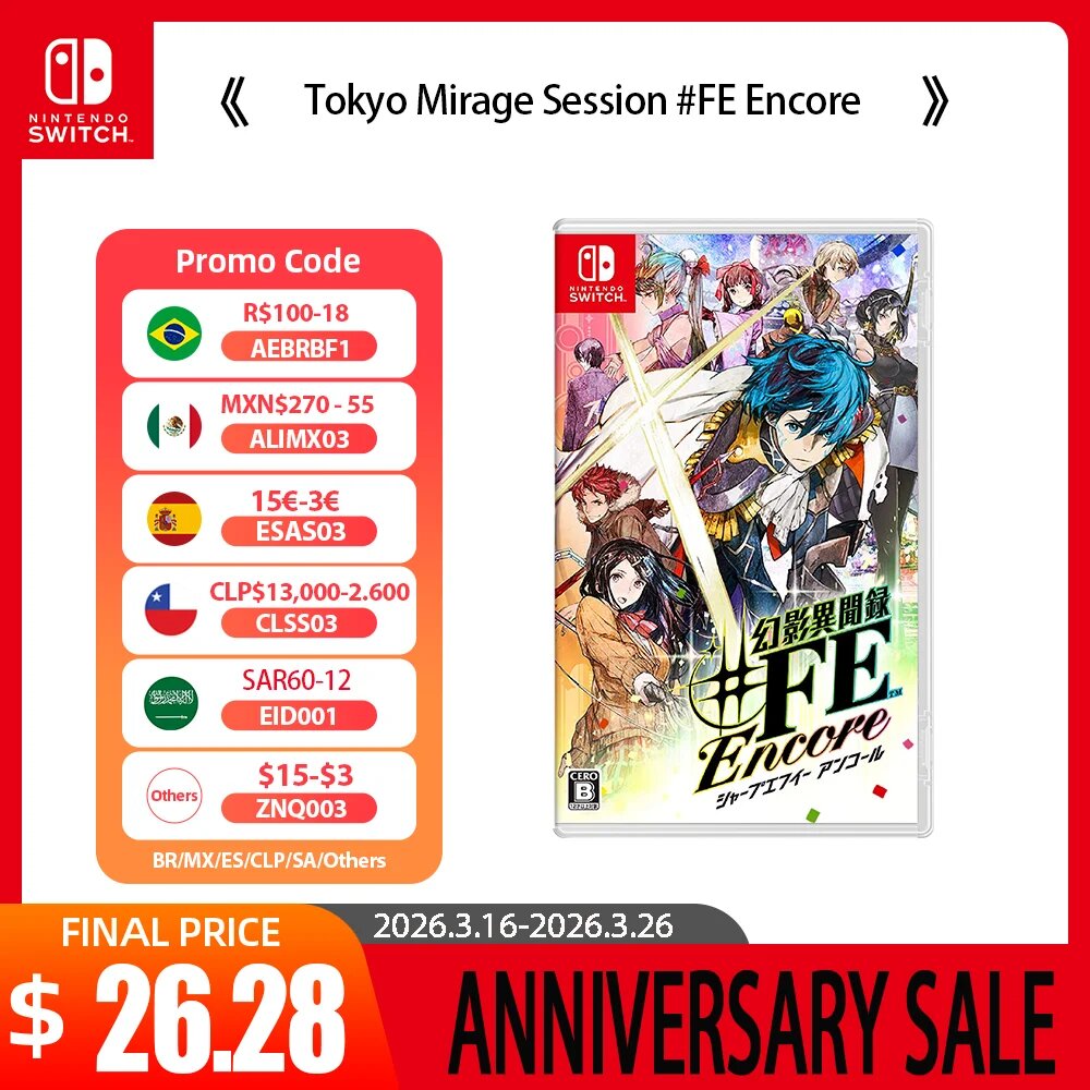 Tokyo Mirage Session #FE Encore - Nintendo Switch OLED Lite — фото 1