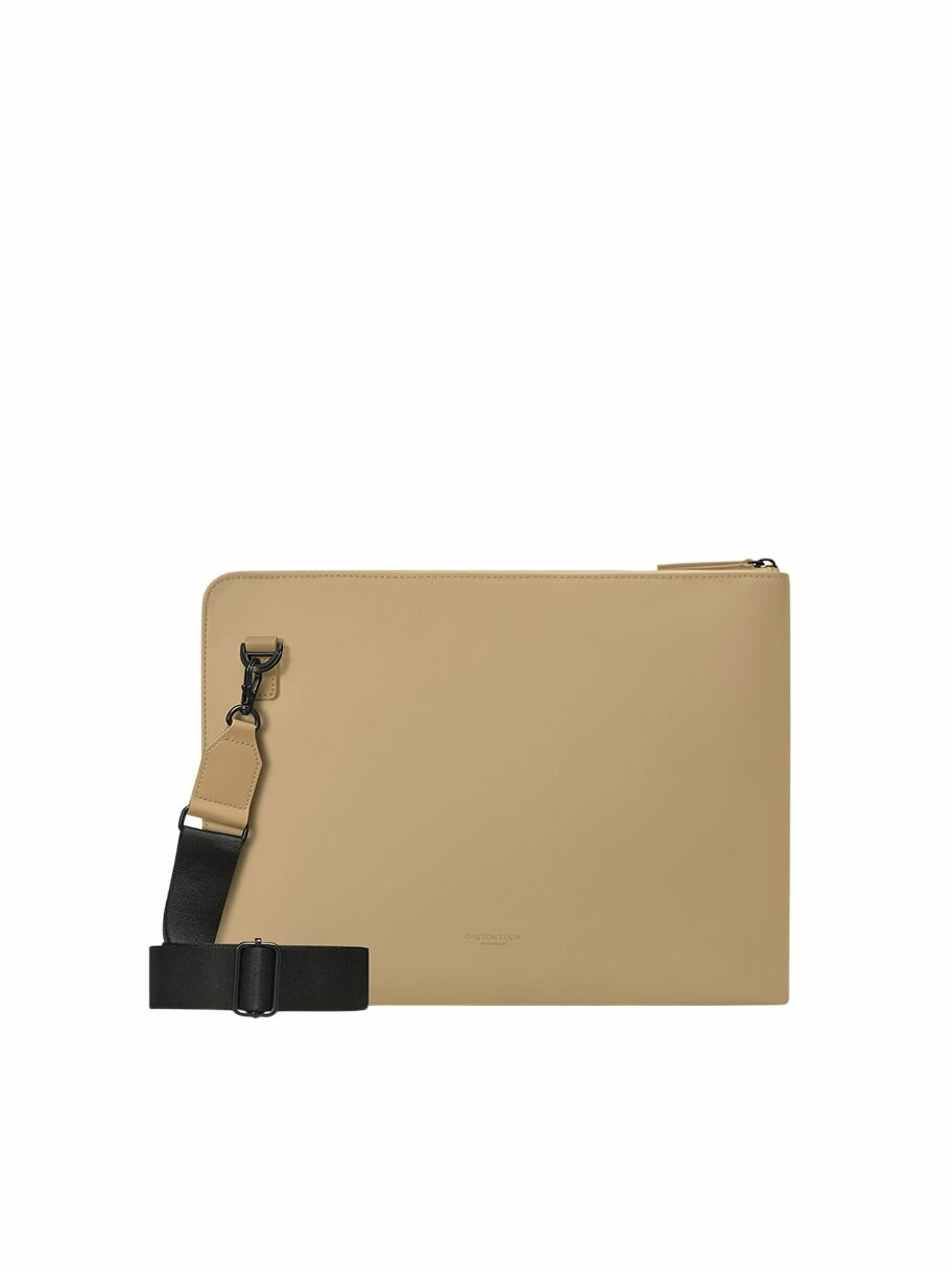 Сумка-чехол для ноутбука Gaston Luga Splash Laptop Bag - 13"/14". Цвет: светло-бежевый латте