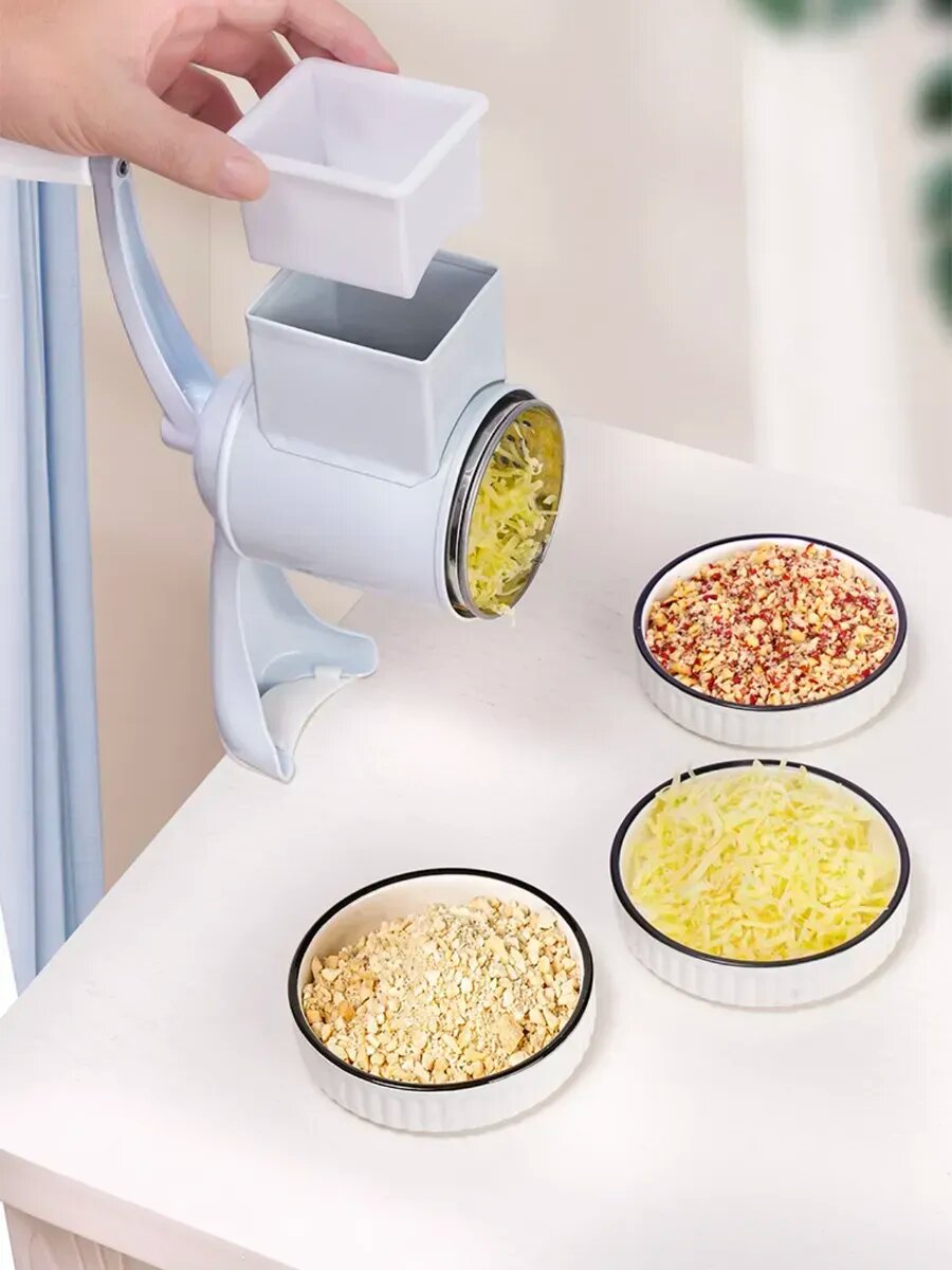 Терка механическая для овощей, орехов, сыров