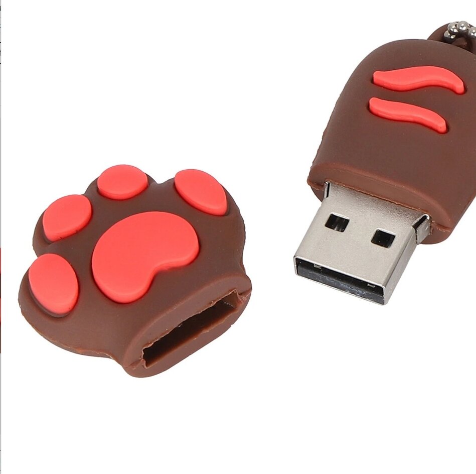 USB-флешка милый мультяшный миниатюрный USB2.0 накопитель для хранения данных 512 ГБ