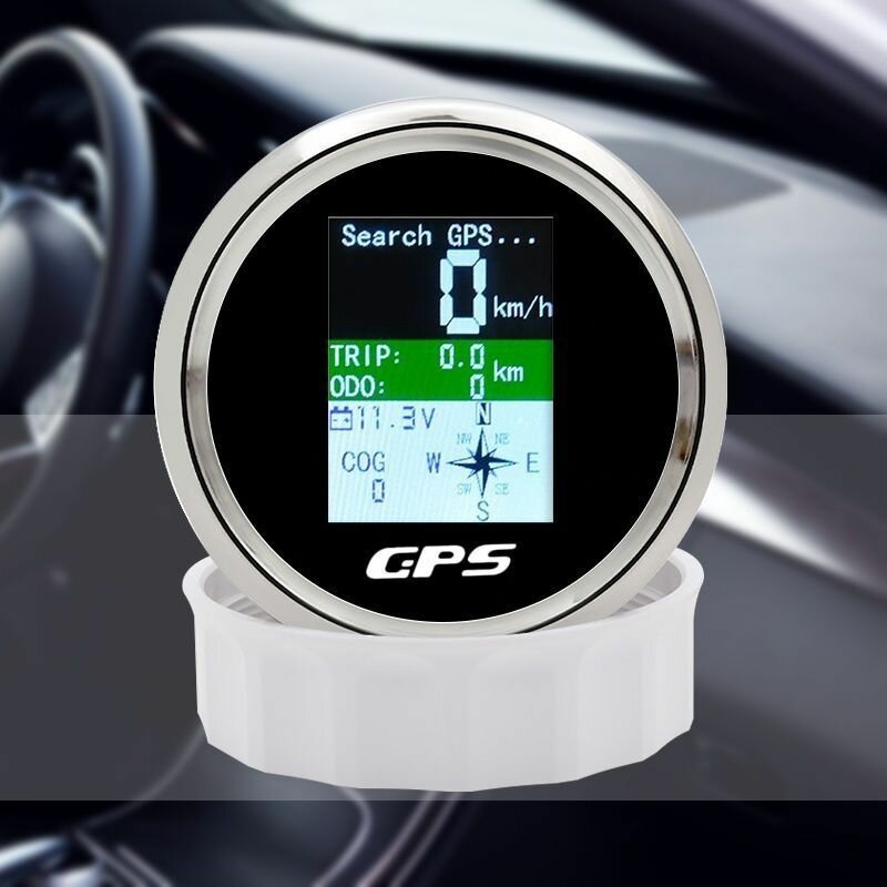 Умный GPS спидометр водонепроницаемый цифровой тахометр одометр с GPS антенной для автомобиля лодки мотоцикла
