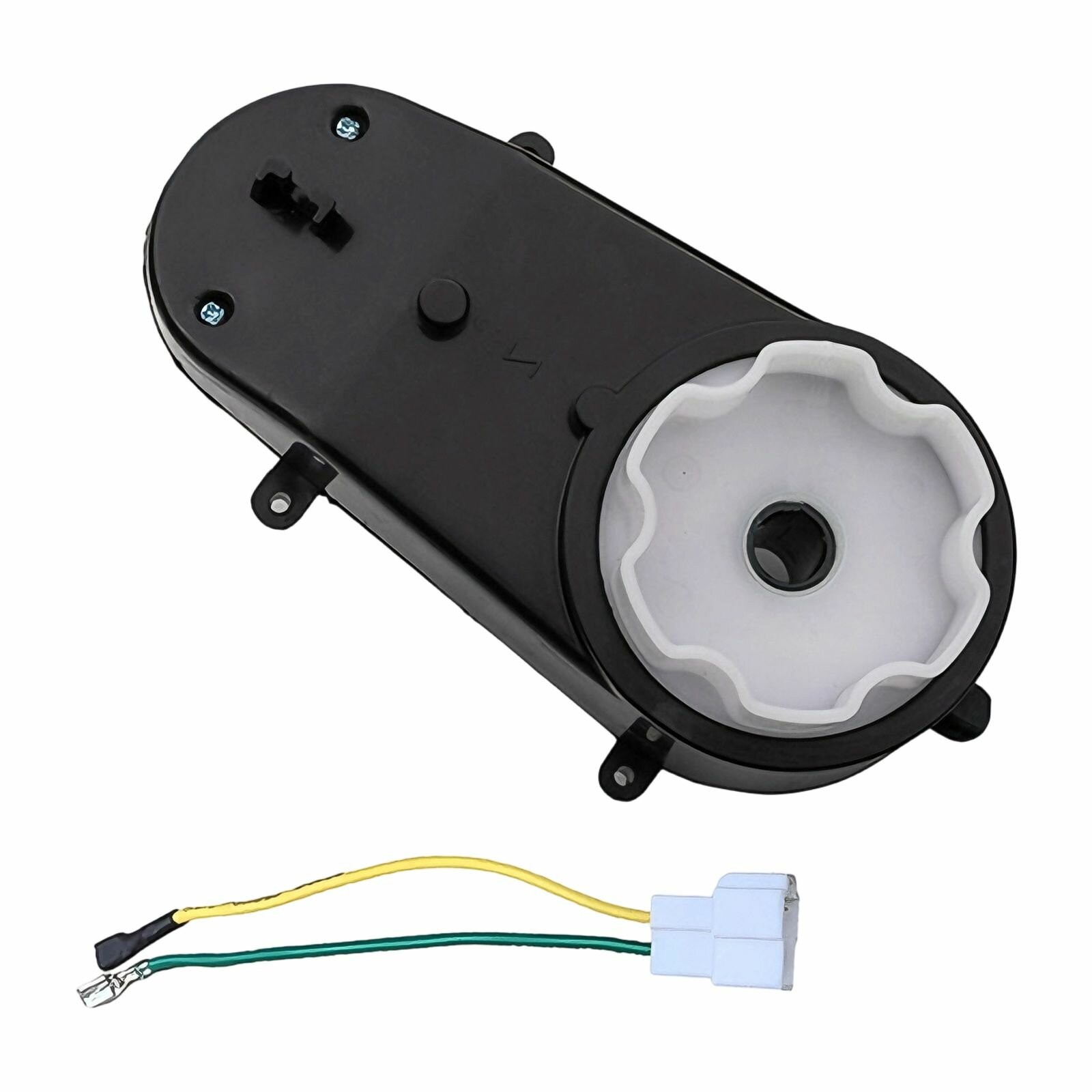 Тихий редуктор для электродвигателя 12В детских электромобилей в помещении