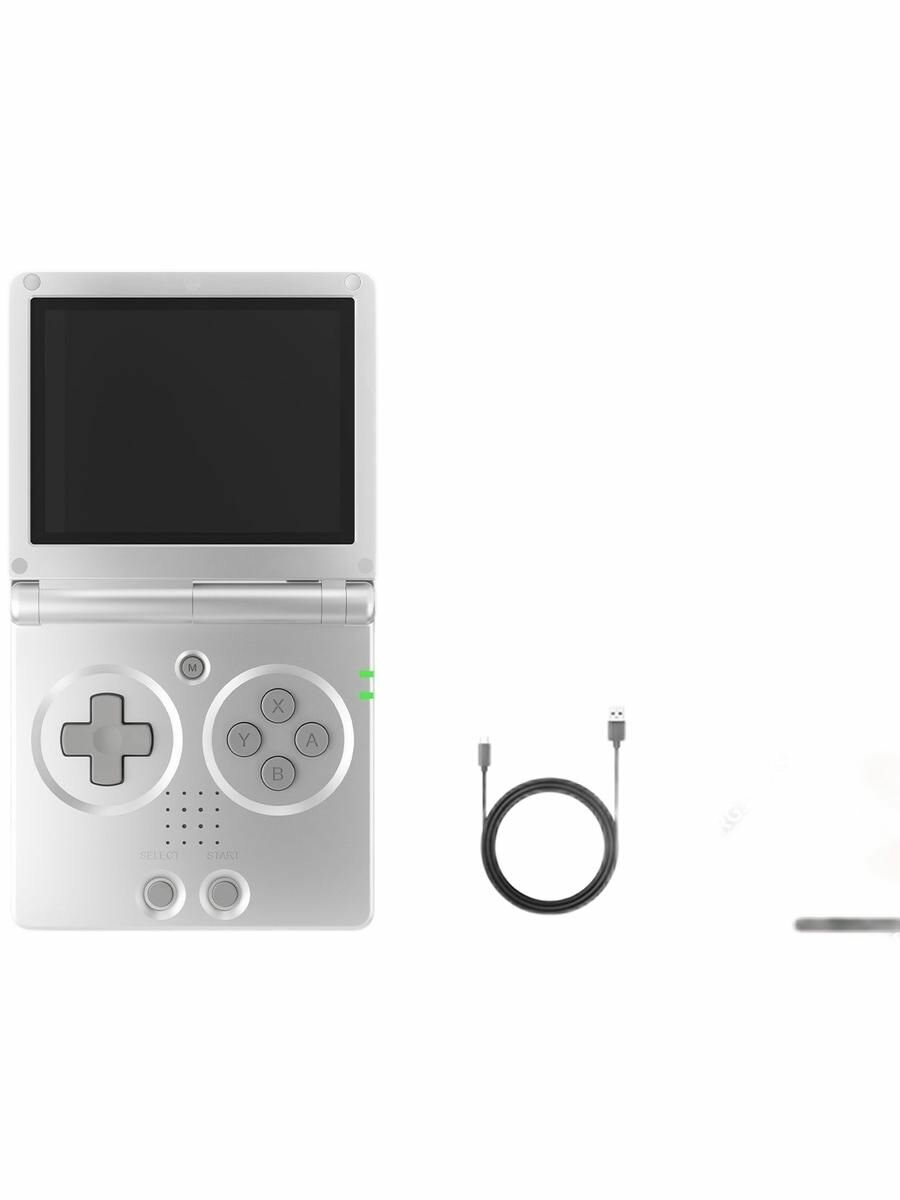 Эксклюзивная портативная консоль ANBERNIC RG35XX SP Silver, складная