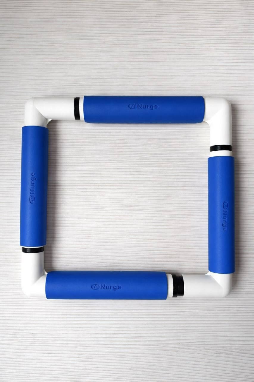 Ку-снапы пяльцы-рамка с клипсами Nurge 21х21см. 270-1/синие