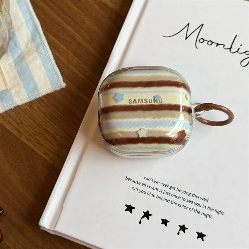 Чехол для наушников Samsung Galaxy Buds 3FE 3 Pro 2 Live FE Core из ТПУ Samsung Buds 2, with Ring