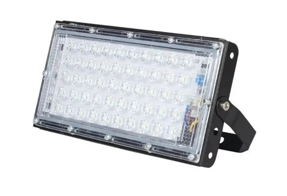 Светодиодный прожектор 50 Вт 6500K LED Техническое освещение поворотный регулировка по высоте