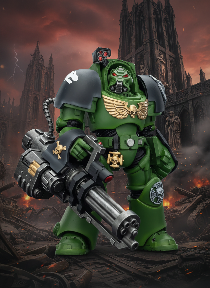 Terminator 3 Salamanders коллекционная фигурка JOYTOY Warhammer 40K
