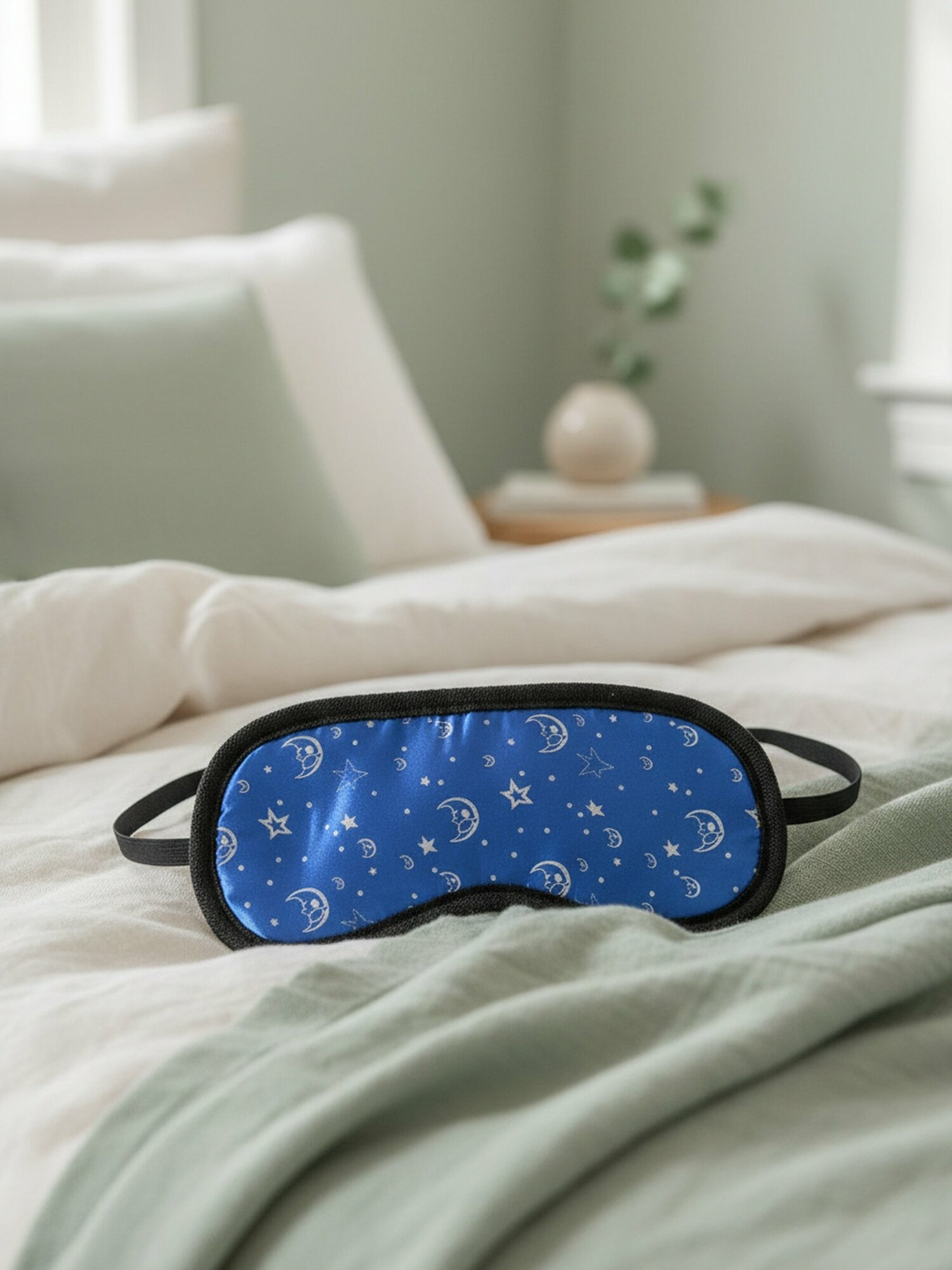 Мягкая маска для сна на глаза, ночная повязка ради комфортного отдыха и путешествий, блокирующая свет, Y4-11522