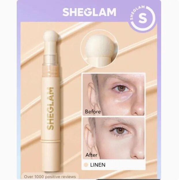 SHEGLAM Консилер с губчатым наконечником
