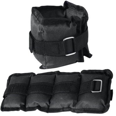 Утяжелители универсальные 2x0.5 кг черные