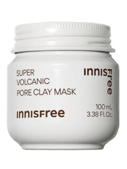 Очищающая маска с вулканическим пеплом Innisfree Super Volcanic Pore Clay Mask 100 мл