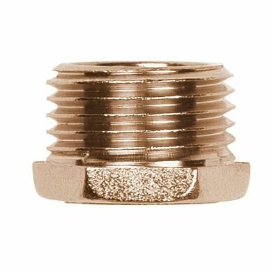 Заглушка латунная DN20 (3/4') НР