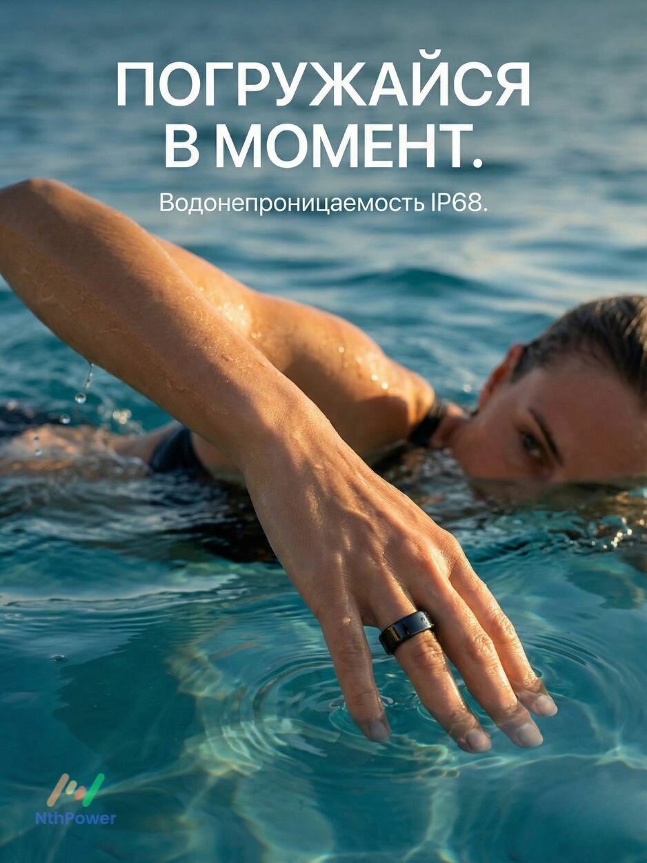 Умное керамическое NFC-кольцо с кристаллическим зарядным футляром премиальный подарок для женщин