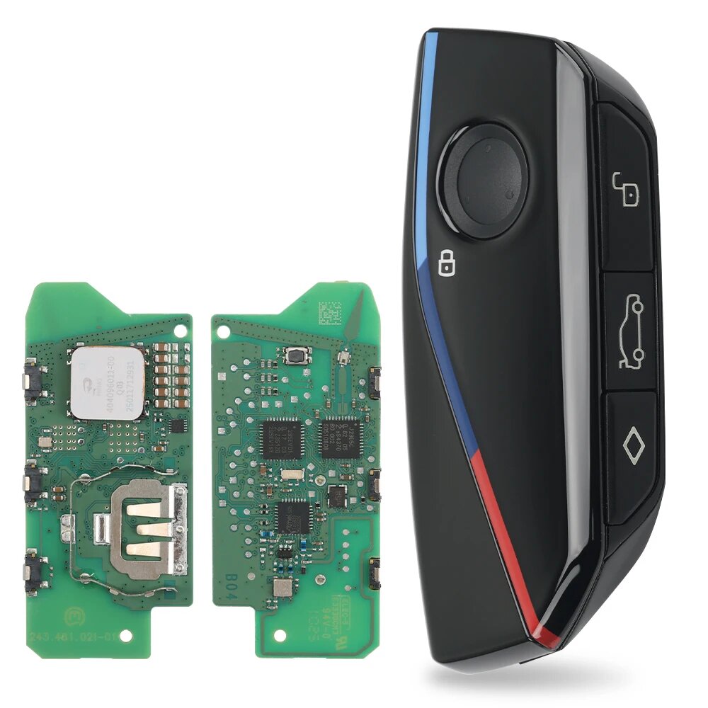 Черный автоключ Smart Car Key для BMW 1 2 X1 X2 IX1 MINI