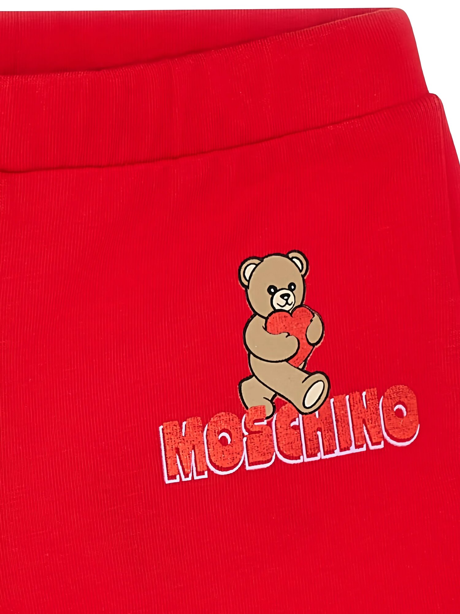 Брюки MOSCHINO Logo-print tracksuit bottoms, размер 80 — фото 1