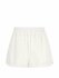 Юбка FENDI Elasticated-waist mini skirt, размер 42, white