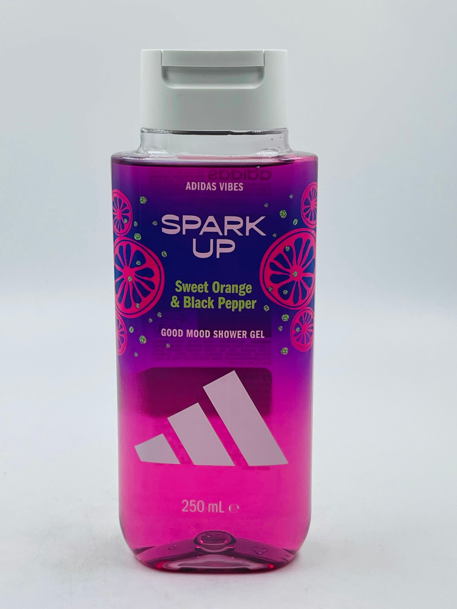Гель для душа женский Spark Up "Сладкий апельсин и черный перец" 250 мл
