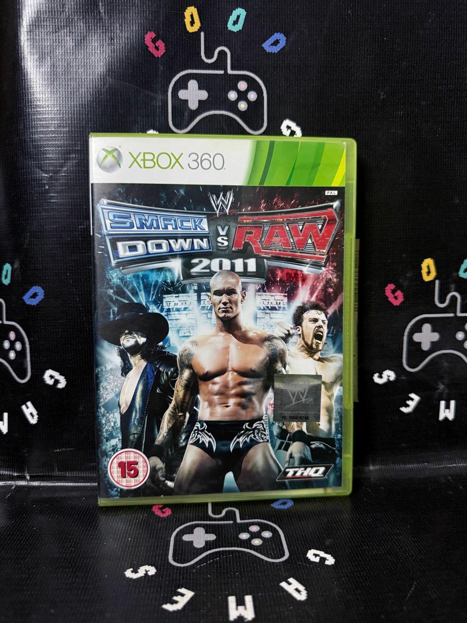 Игра Smackdown vs Raw 2011 xbox 360
