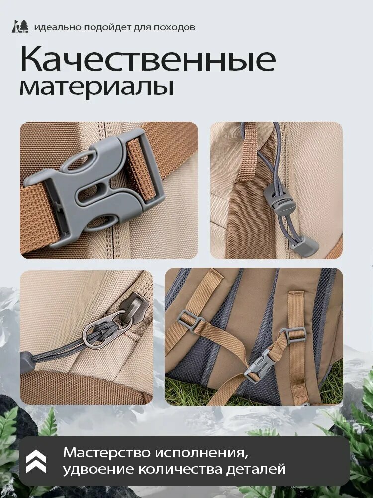 Легкий рюкзак 16л из нейлона 380г — идеально для походов, путешествий и активного отдыха — фото 1