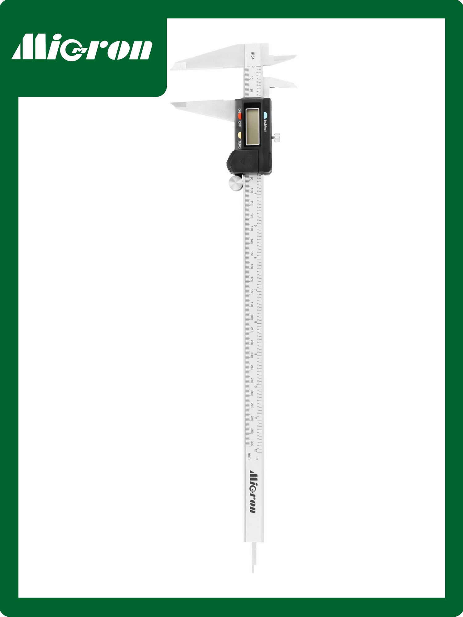 Штангенциркуль Micron ШЦЦ-1-300 0,01 цифровой IP54 (грси № 91149-24)
