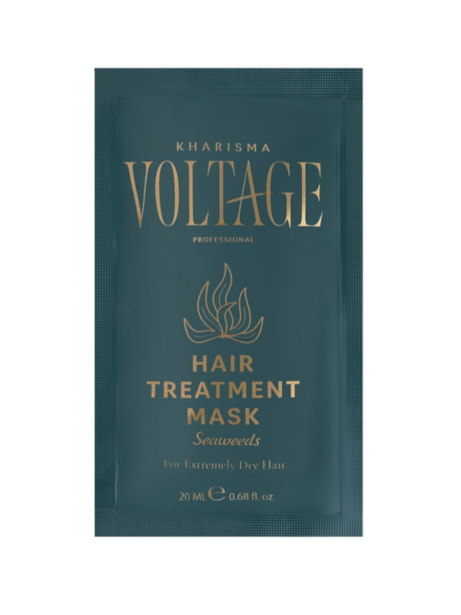 Маска для волос KHARISMA VOLTAGE с водорослями для сухих и ломких волос 20 мл
