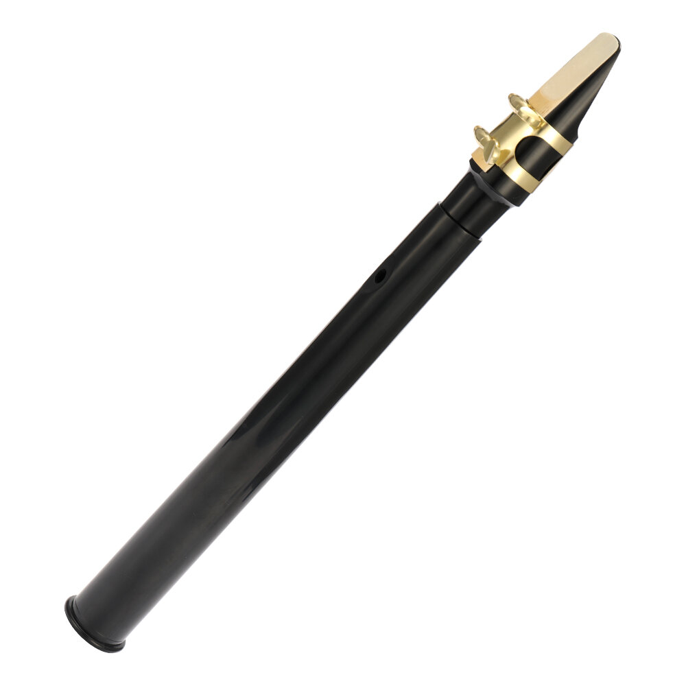Black Pocket Sax Mini Portable Saxophone Little Saxophone с сумкой для перноса Духовой инструмент пластик длина 330мм вес 90г упаковка 350*50*50мм вес упаковки 130г в комплект 1 Little Sax 1 Bag