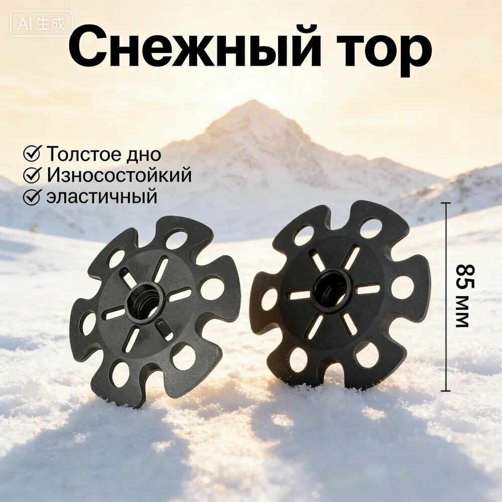 Лыжные палки для активного отдыха, походные палки, набор аксессуаров для поддержки дна