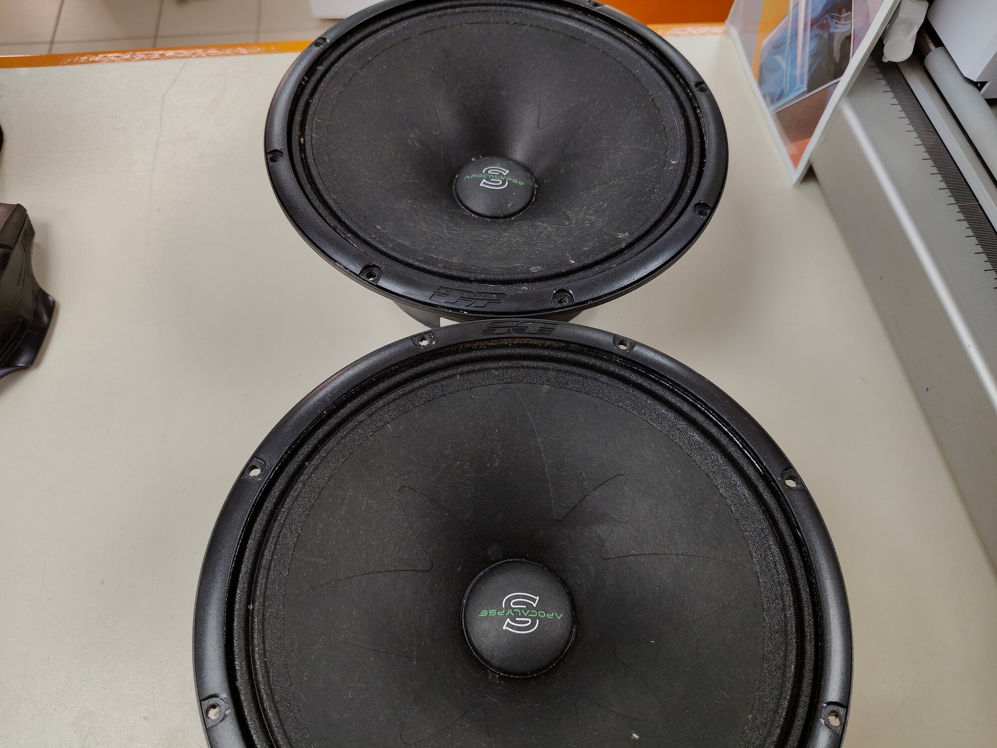 Автомобильный динамик Alphard Deaf Bonce Apocalypse AP-M81SE PRO Б/У уценка