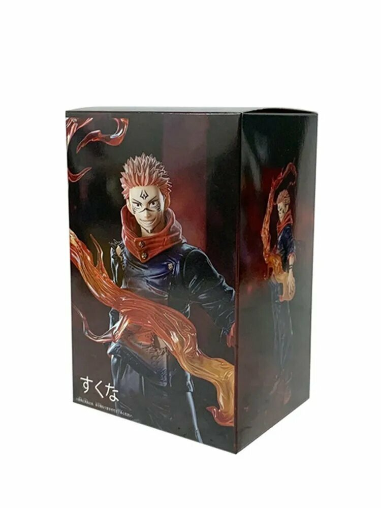 Аниме Фигурка Магическая битва Итадори Юджи Сукуна / Jujutsu Kaisen Yuji Itadori (21cm, коробка)