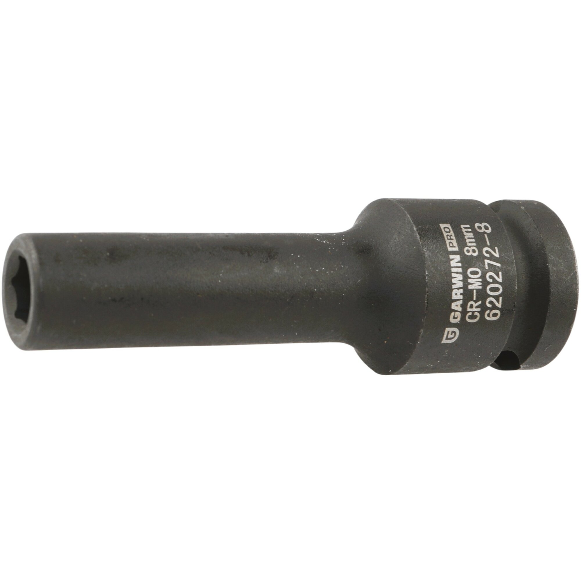 GARWIN PRO 620272-8 Головка, 1/2", 8 мм, торцевая, 6-гранная, ударная, глубокая