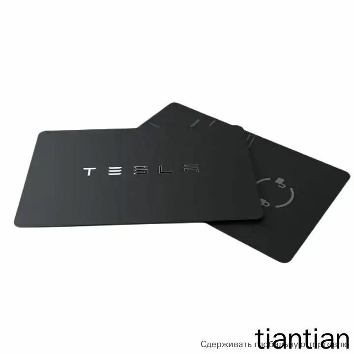 Ключ‑карта доступа для Tesla Model 3/Y (все годы) и Model S/X с 2021 — карта для доступа в автомобиль