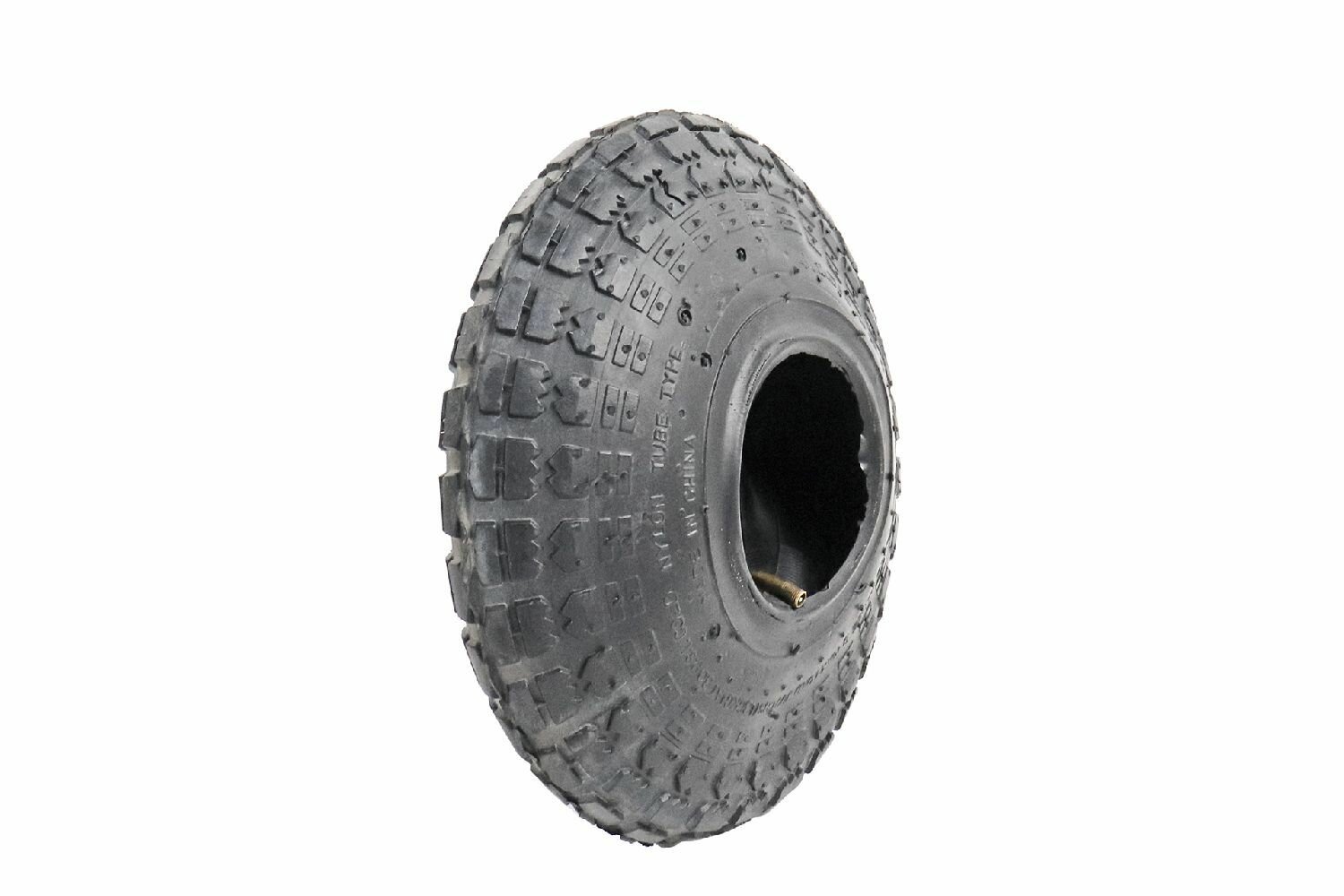 Покрышка тачки садовой 4" 3,50-4 камерная (С камерой)