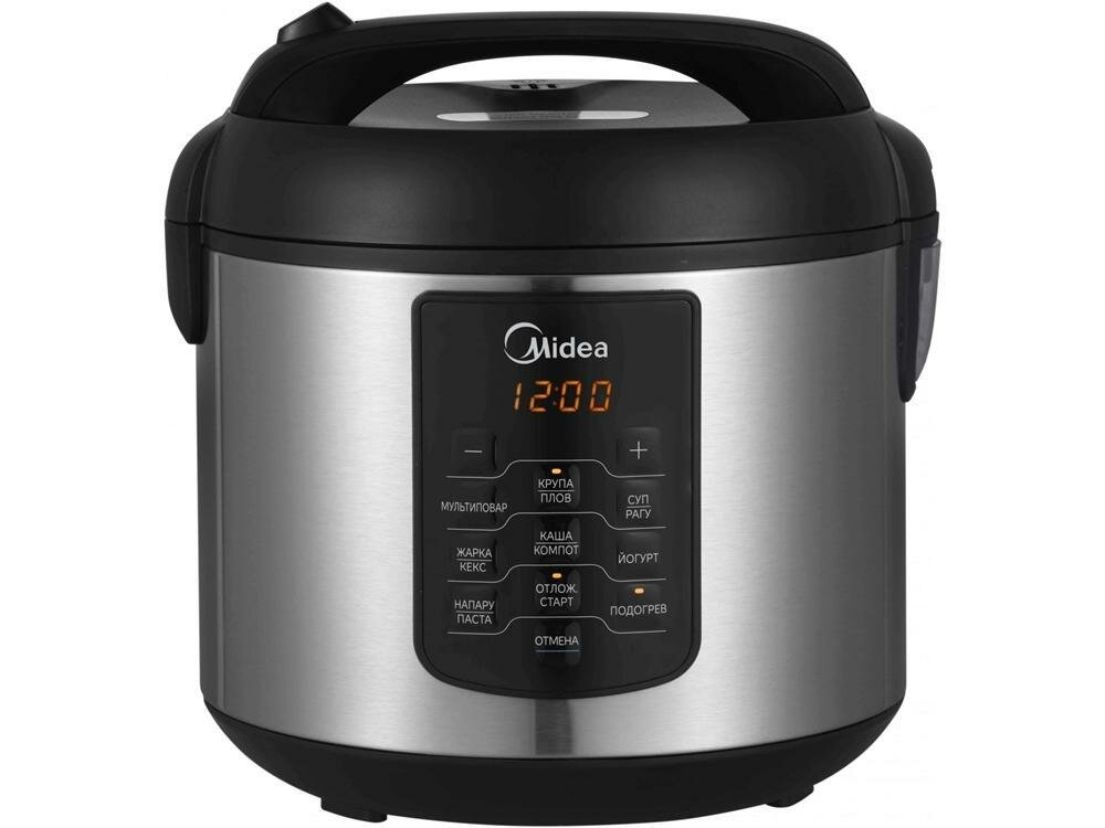 Мультиварка Midea MPC-6035, 860Вт, серебристый