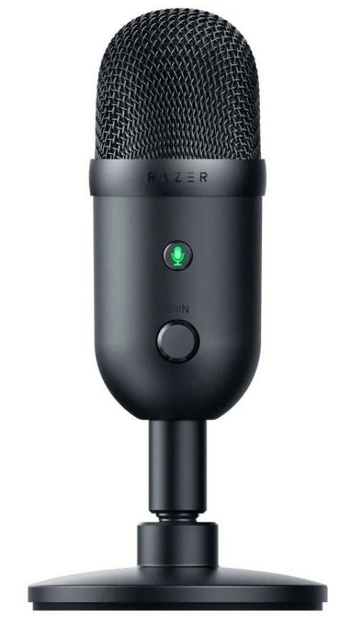 Микрофон проводной Razer Seiren V2 X USB, для стриминга, черный (RZ19-04050100-R3M1)