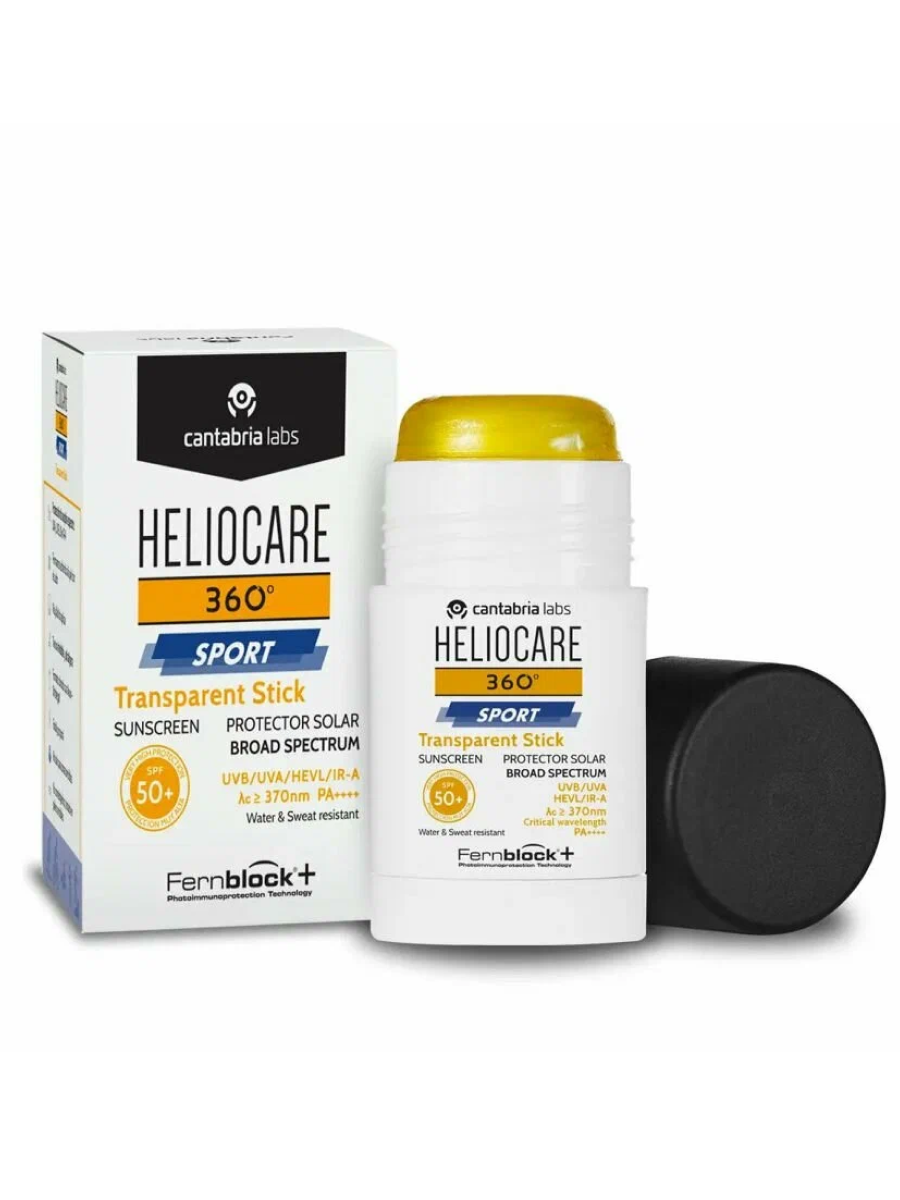 Солнцезащитный прозрачный спорт-стик HELIOCARE 360 SPORT Transparent Stick SPF50+