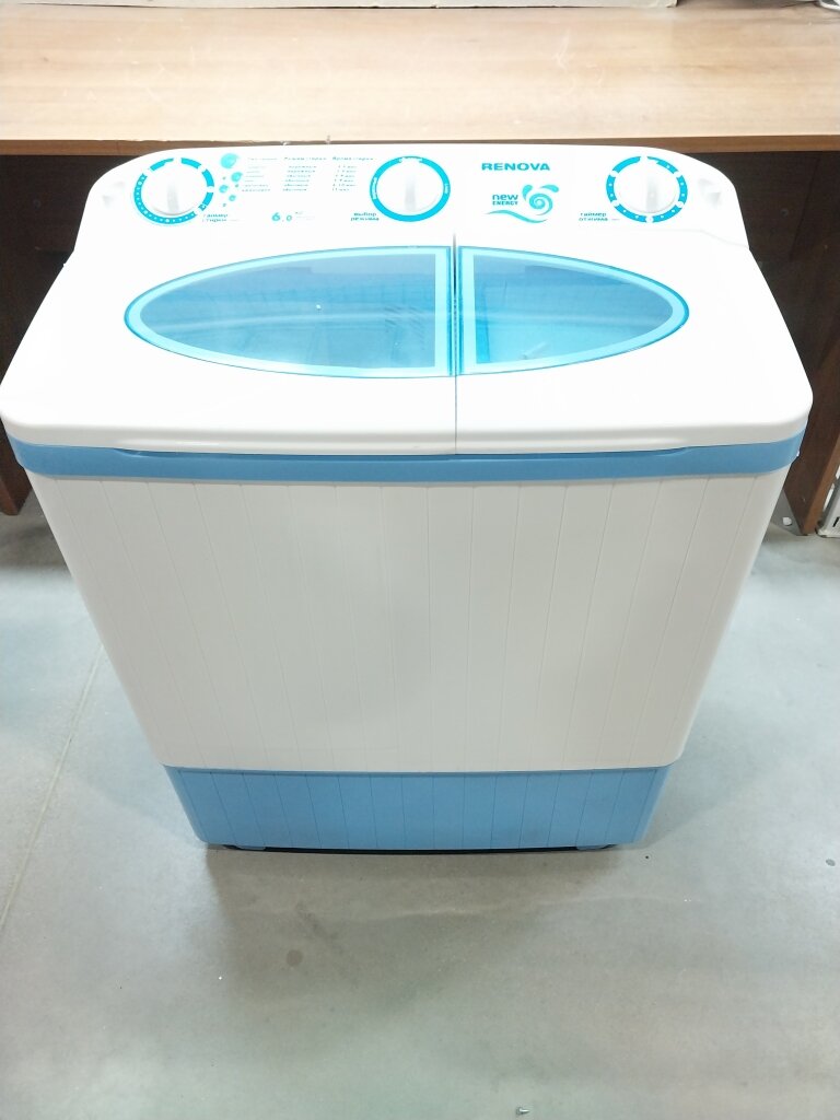 Стиральная машина полуавтомат RENOVA WS-60PET 6,0 кг (1475617)