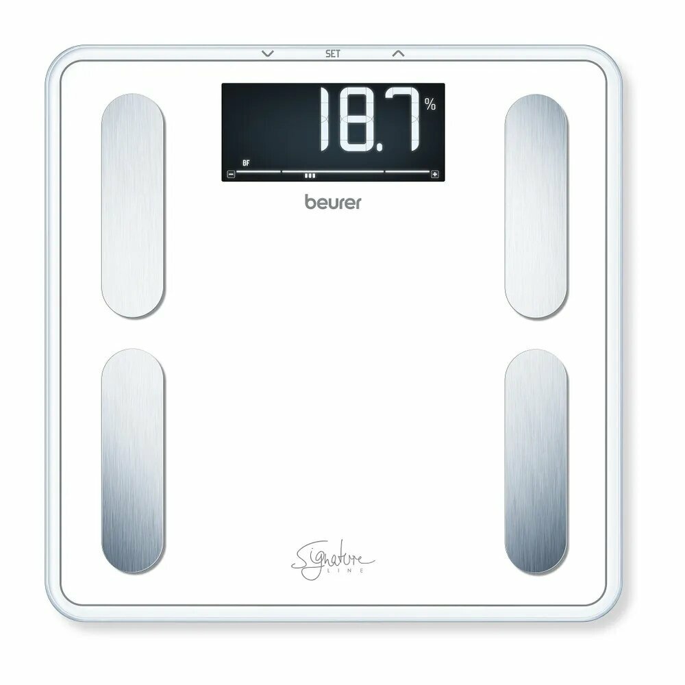 Beurer Напольные весы, нагрузка 200 кг, точность 100 г
