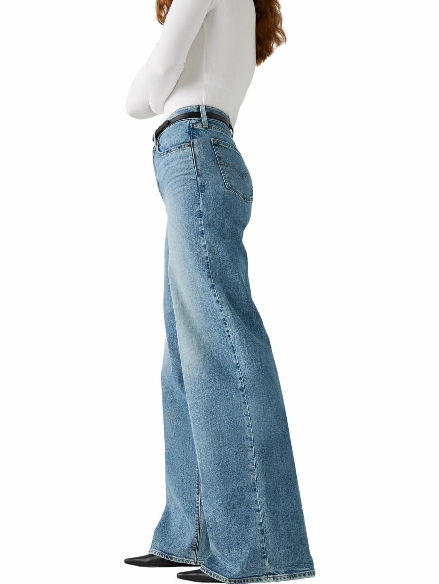 Джинсы клеш Women 728 High Rise Wide Leg Jeans 