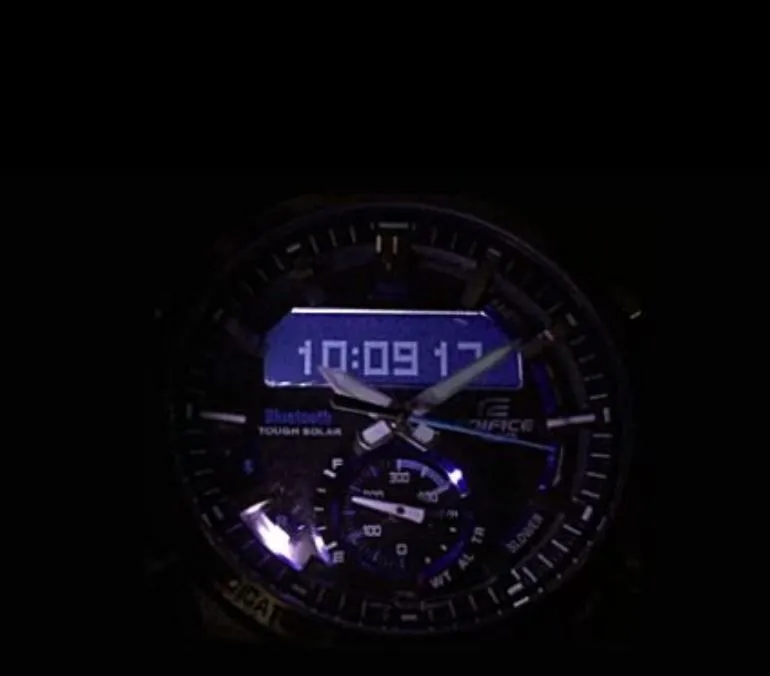 Наручные часы CASIO Edifice, черный/черный — фото 1