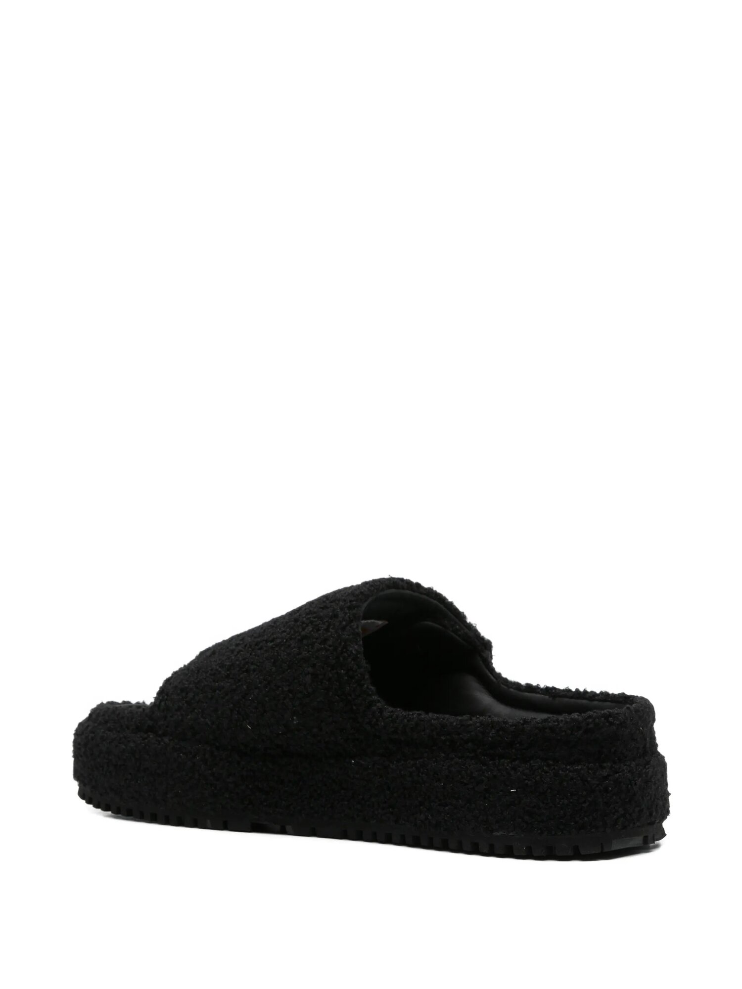 Босоножки PDF Fuzzy sandals, размер 40, black/black — фото 1