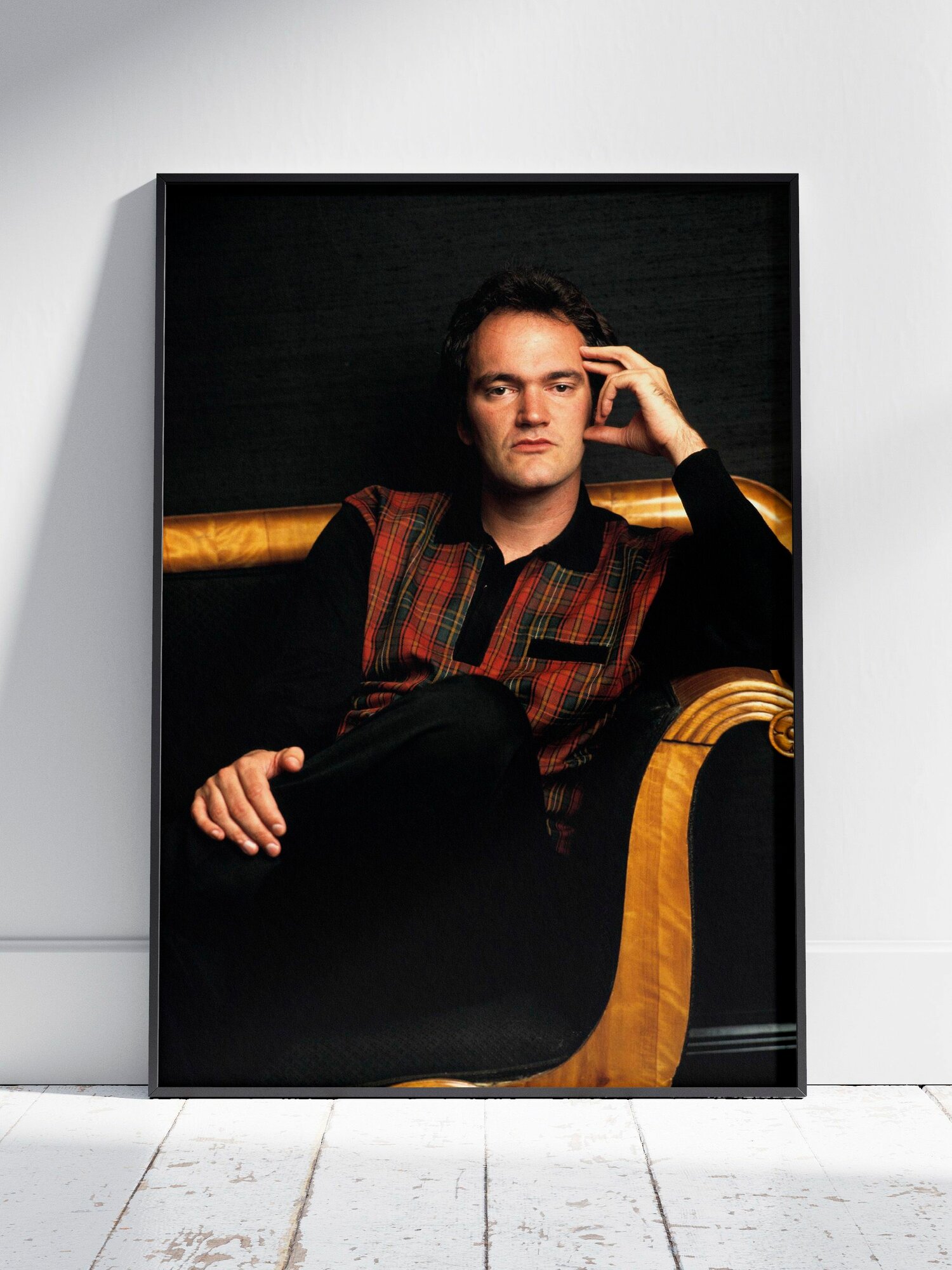 Плакат на стену для интерьера Квентин Тарантино (Quentin Tarantino 31) - Постер по актеру и режиссеру кино, фильма формата A4 (21x30 см)