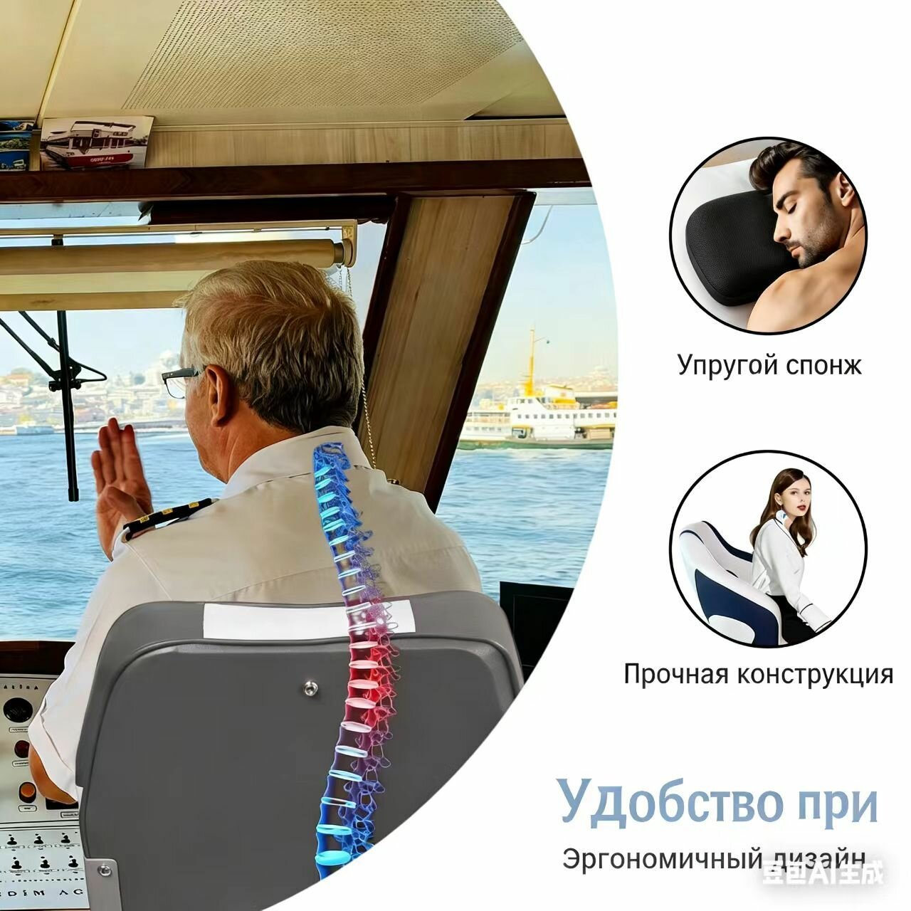 Сиденье для лодки — фото 1