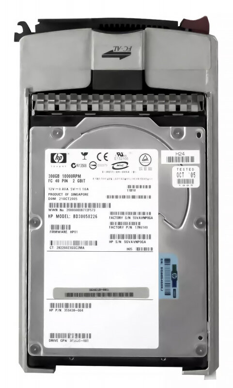 Жесткий диск HP 359438-004 300Gb Fibre Channel 3,5" HDD
